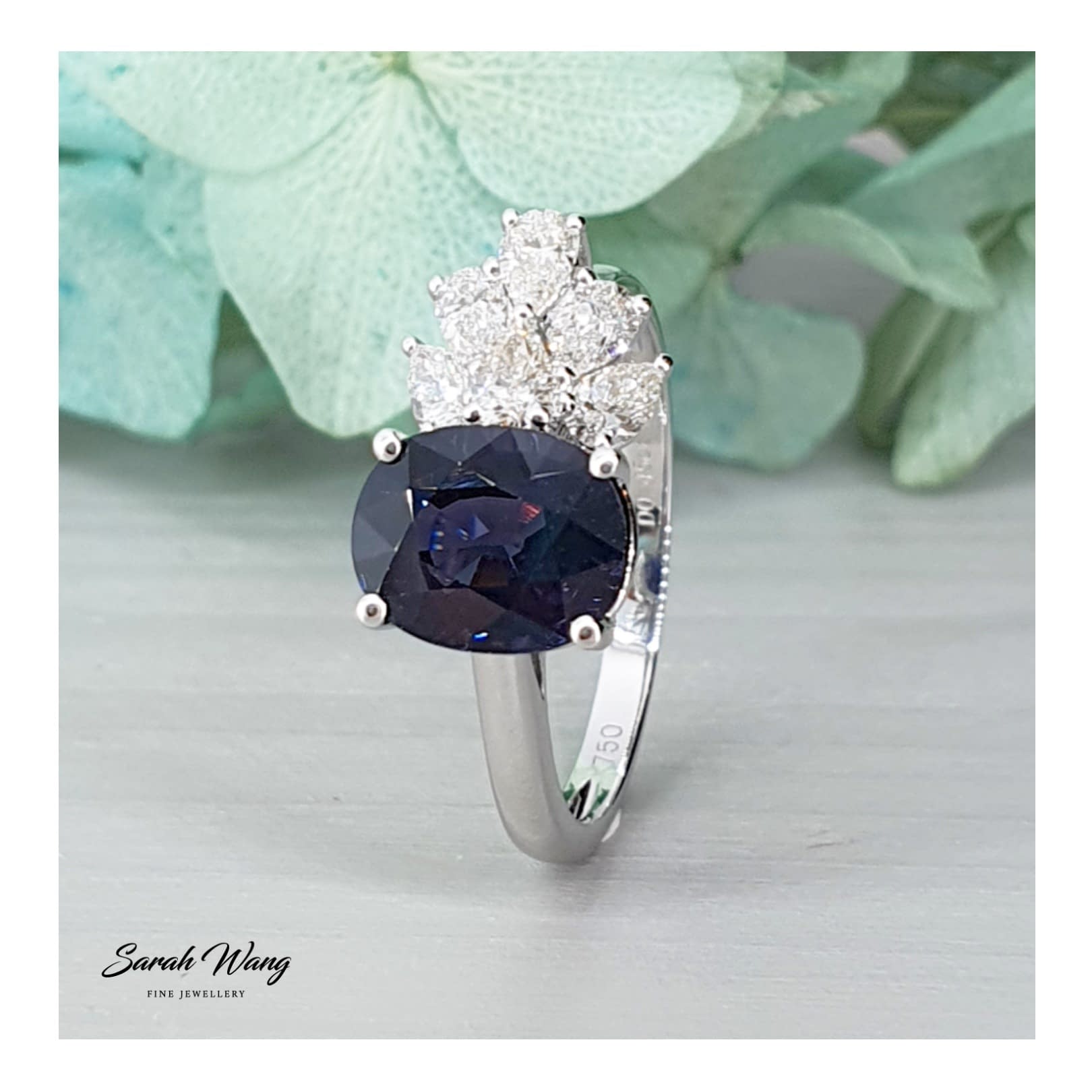 #OOAK A SPLASH OF BLUE - Sarah Wang